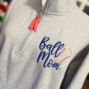 Baseball Softball Mom || Custom Colors ||pullover || Sweatshirt || Gift ...