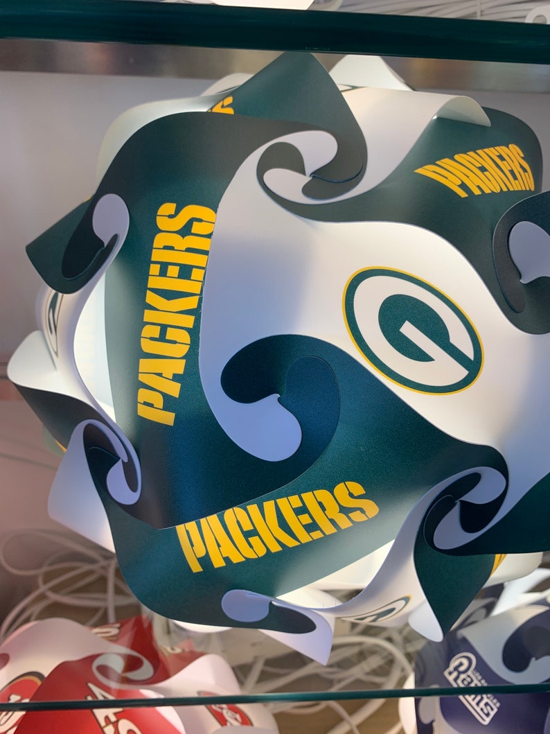 Green Bay Packers IQ Desk Lamp - Etsy