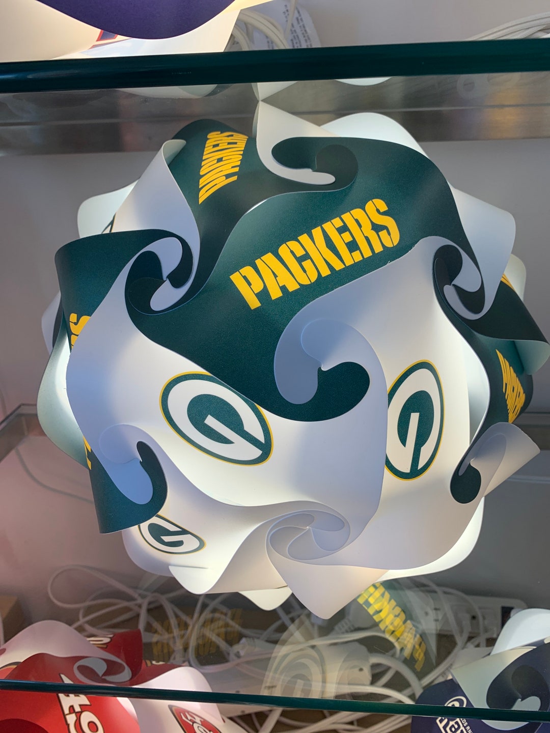 Green Bay Packers IQ Desk Lamp - Etsy