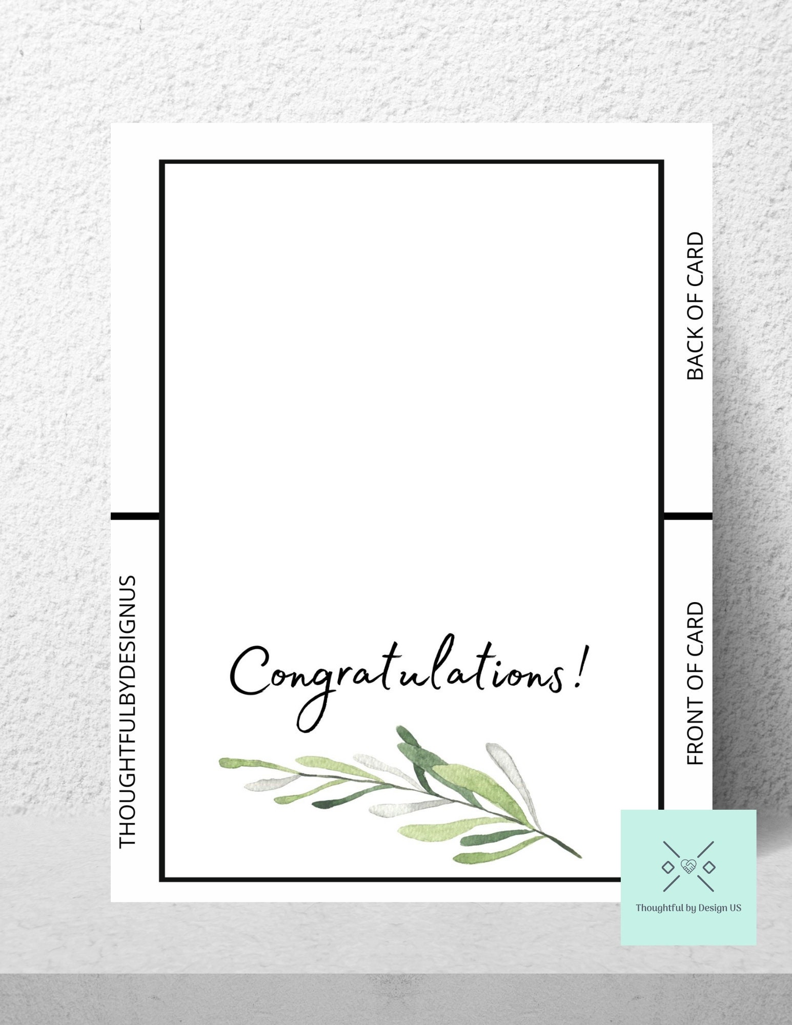 Instant Download Congratulations Card, Printable Congratulations Card ...