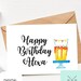 Personalized Printable Birthday Card Customizable Printable Birthday ...