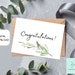Instant Download Congratulations Card, Printable Congratulations Card ...