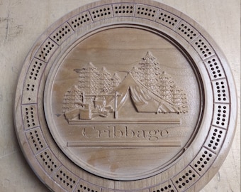 Cribbage Board Vector - Etsy