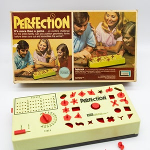 Vintage Perfection, Board Game, Vintage Toy, Classic Game, Family Board ...
