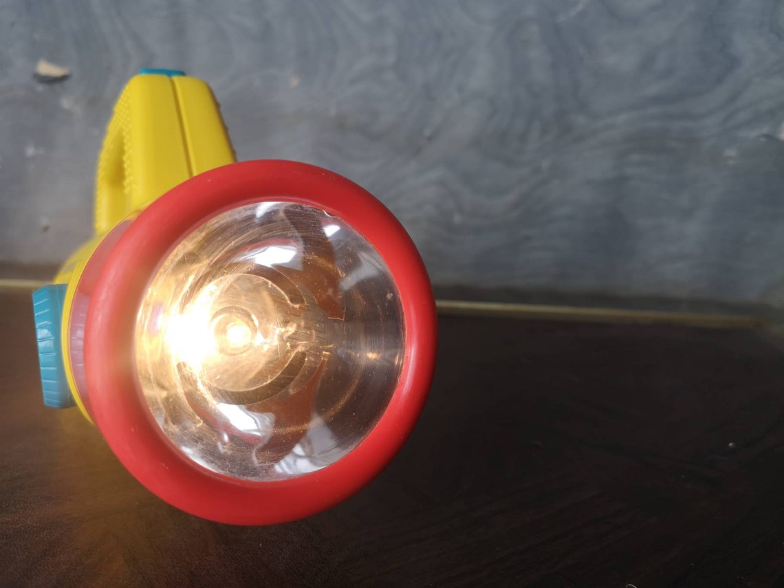 Playskool flashlight-Vintage toy Kids gift Christmas gift | Etsy