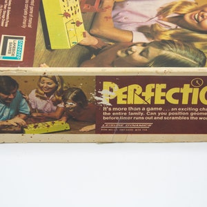 Vintage Perfection, Board Game, Vintage Toy, Classic Game, Family Board ...