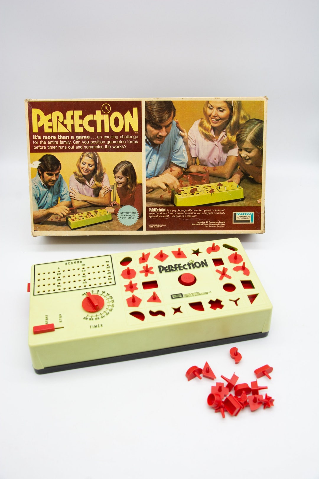 Vintage Perfection, Board Game, Vintage Toy, Classic Game, Family Board ...