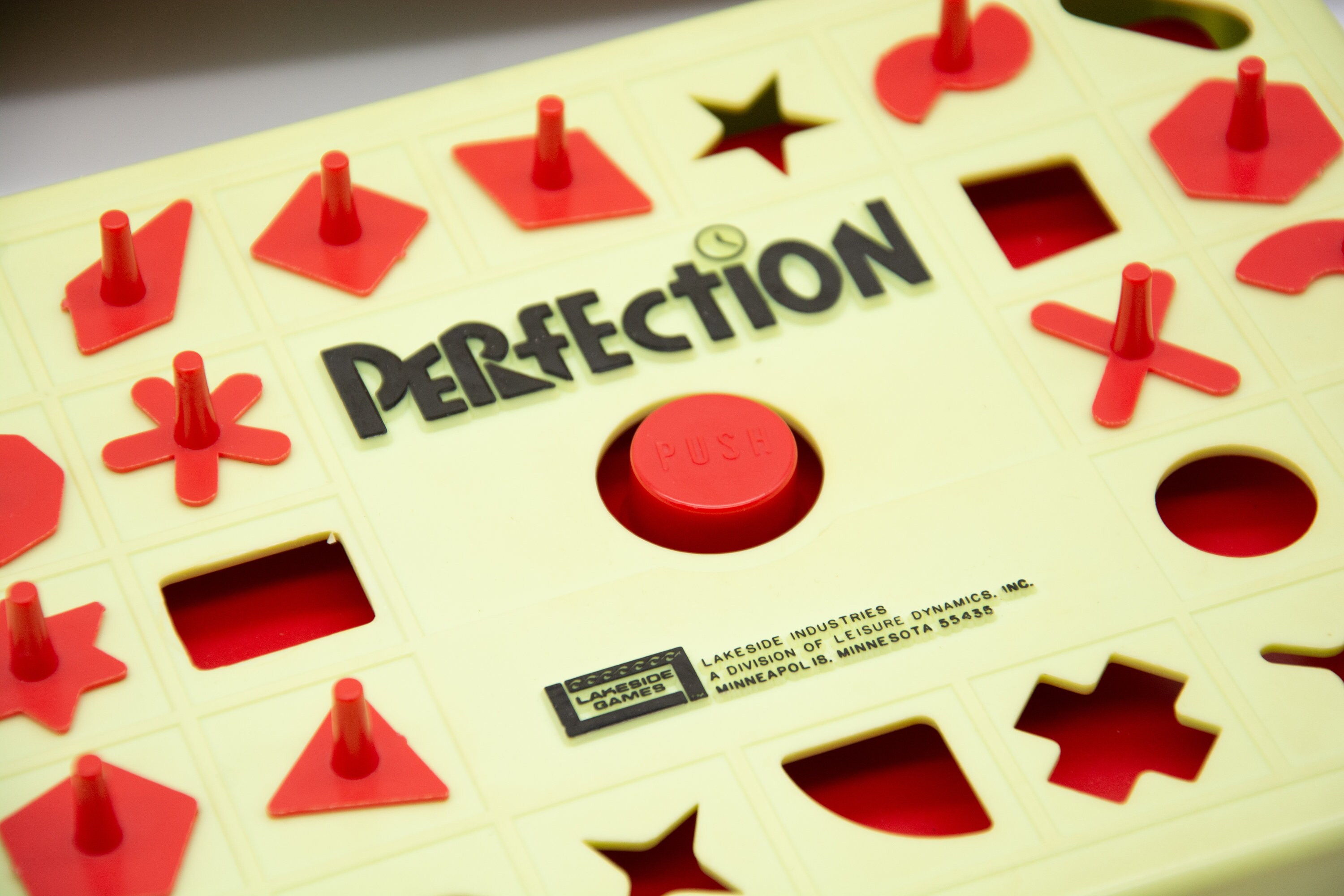 Vintage Perfection, Board Game, Vintage Toy, Classic Game, Family Board ...
