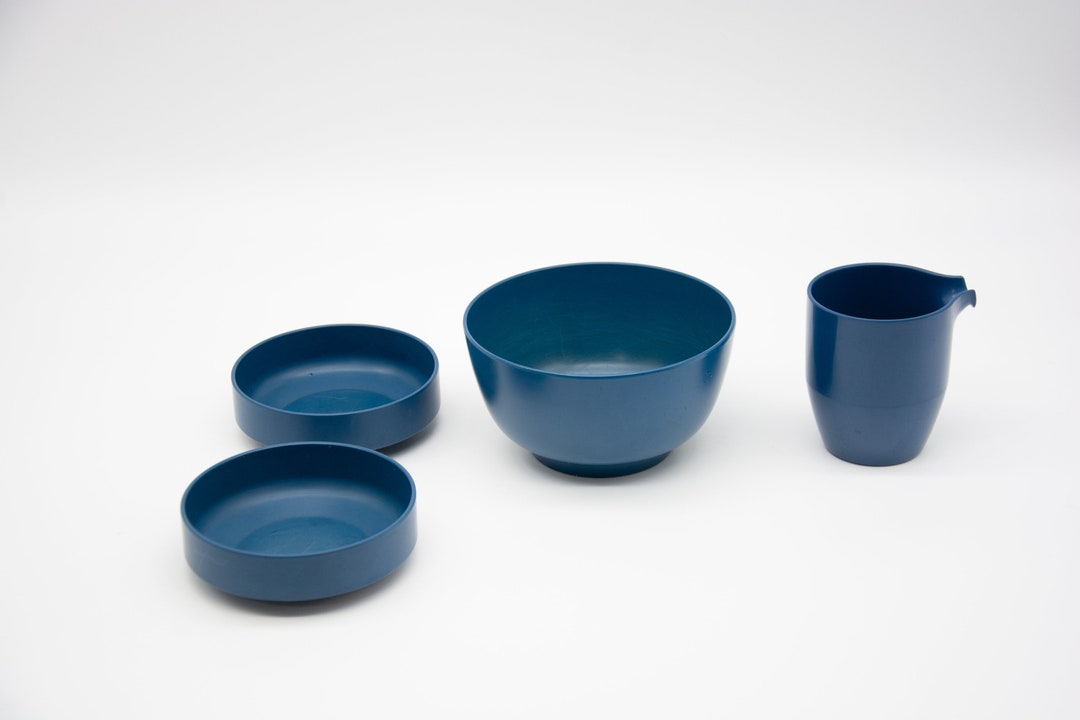 Vintage Denmark Design, Mepal Melamine, Soren Anderson, Blue Creamer ...