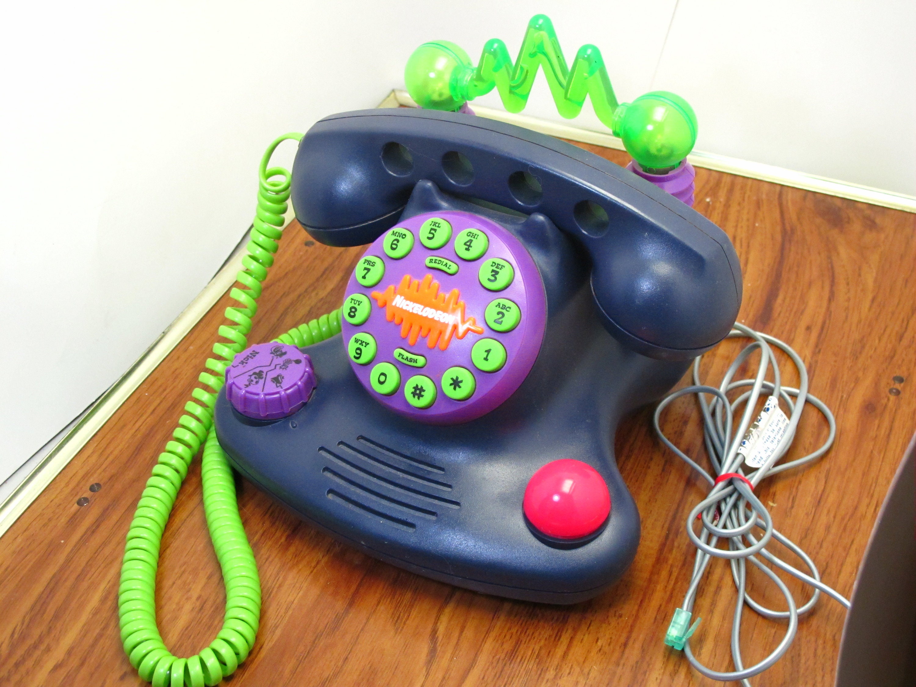 1997 Nickelodeon Talk Blaster Telephone N2500 Untested ...