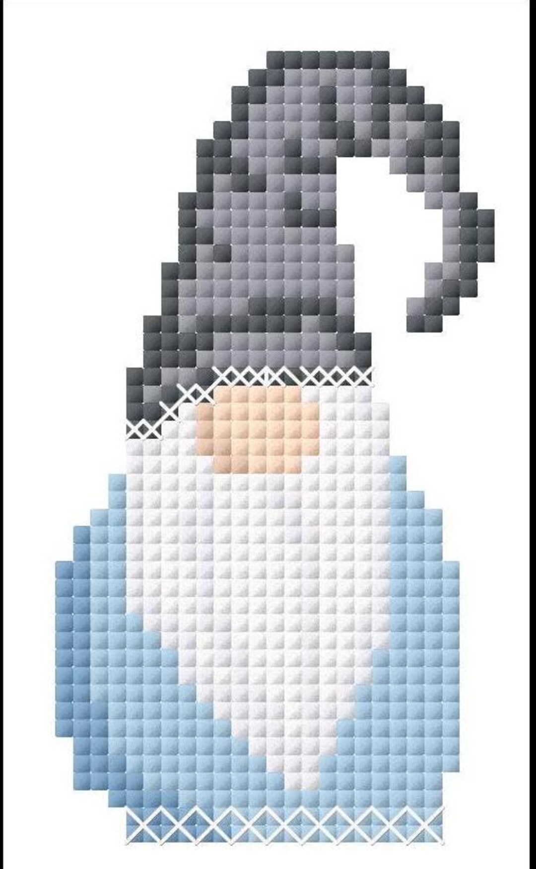 Children’s Gonk Cross Stitch Pattern Instant Digital Download - Etsy