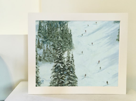 Gadzoom Snowbird Snowbird Art Print Snowbird Ski Resort | Etsy