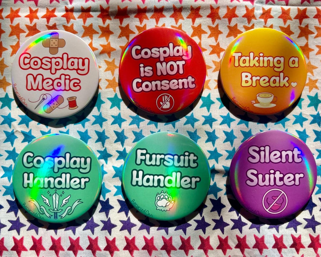 Convention Assistance Pins - Etsy