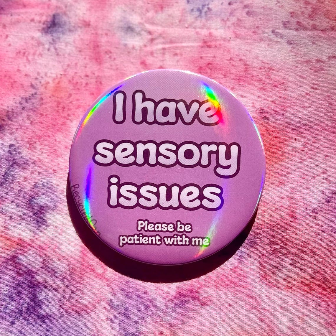 Convention Accessability Pins - Autism/anxiety/epilepsy - Etsy