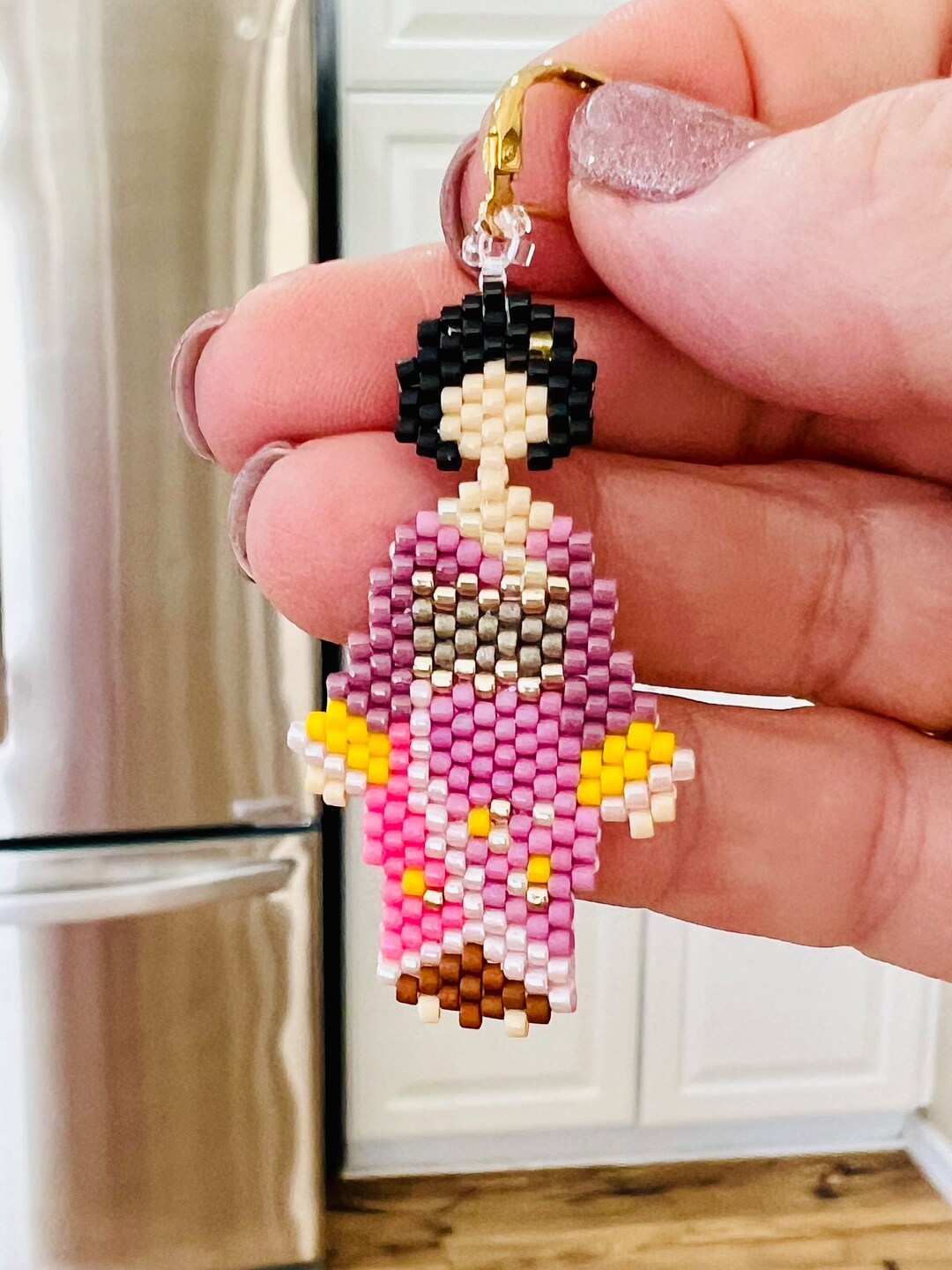 Colorful Handwoven Kimono Beaded Jewelry - Dainty Seed Bead Work ...