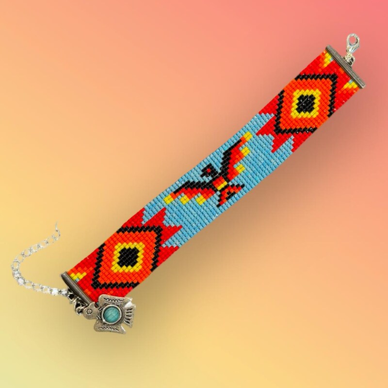 Beaded Thunderbird - Etsy