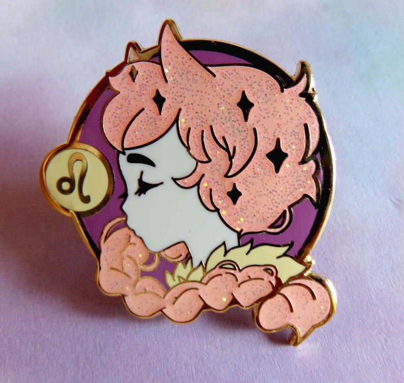 Astrology Zodiac Enamel Pins Western | Etsy