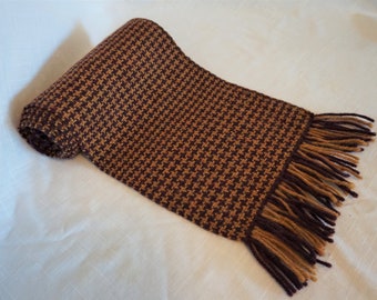 Houndstooth Scarf - Etsy