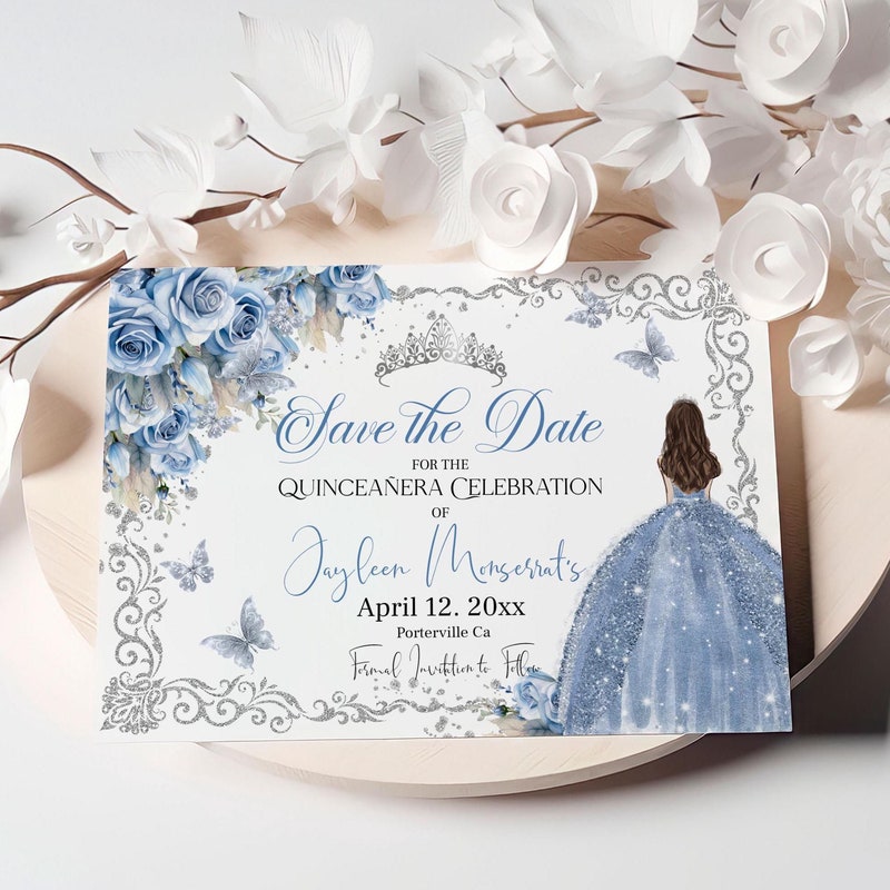 Quinceanera Save the Date - Etsy