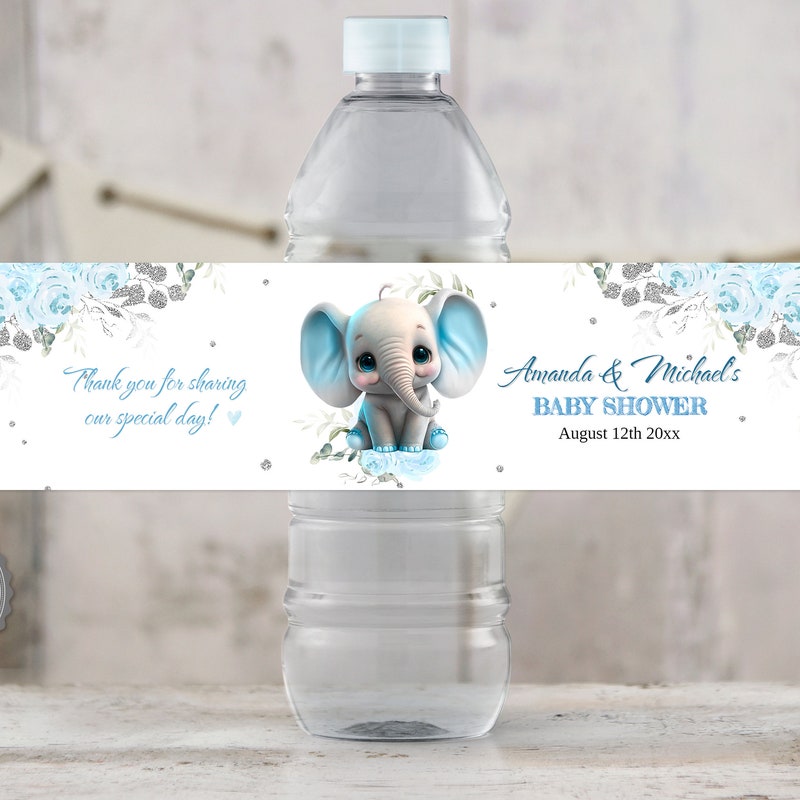 Elephant Labels - Etsy