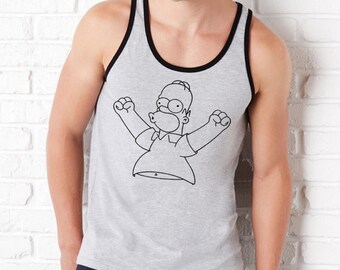 Simpsons Tank Top | Etsy