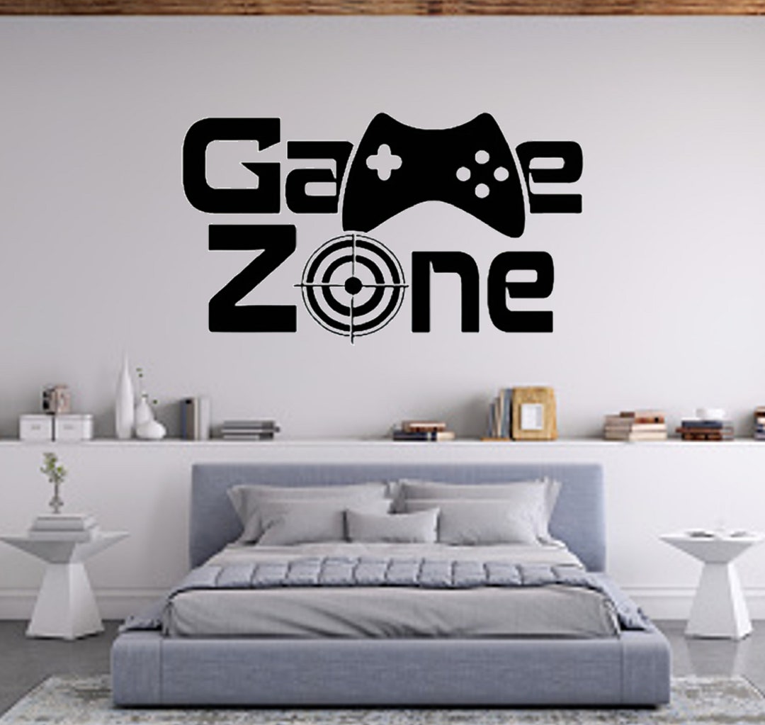 Video Game Decal / Gamer Decal / Game Zone Decal / Video Game - Etsy