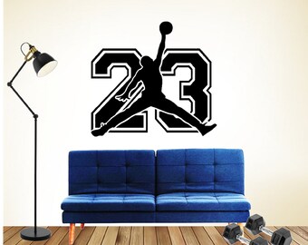 Jordan Wall Decal | Etsy