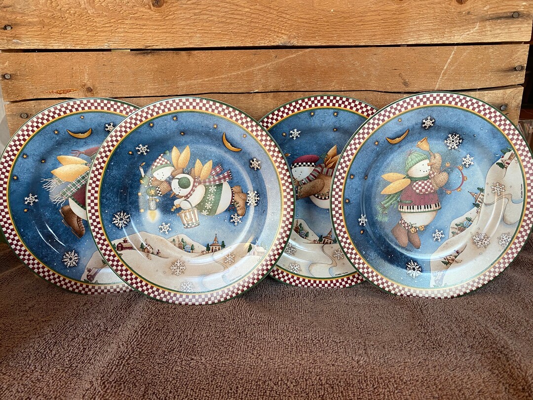 Sakura Debbie Mumm Christmas Snow Angel Village - Etsy