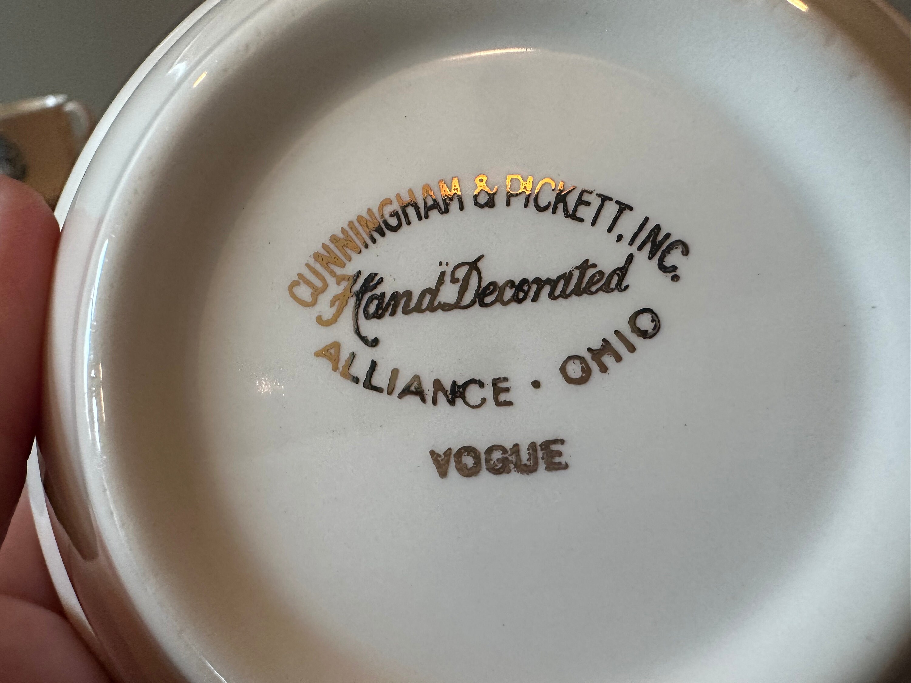 Cunningham & Pickett - Vogue - Dinner Plate - Set of 3 - 10 1/4 ...
