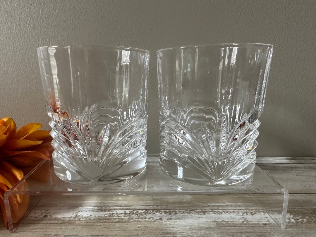 Royal Rock Crystal - Double Old Fashioned - AUREA - Set of 2 - 3 5/8 ...