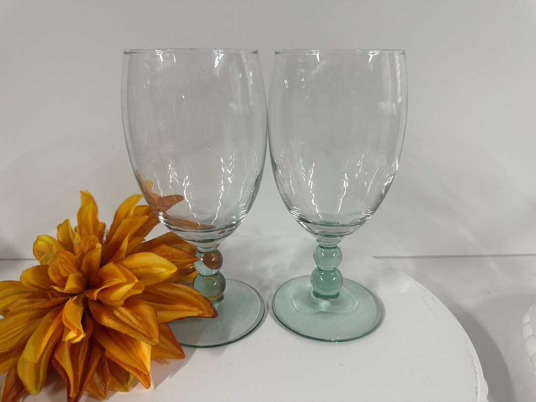 Libbey - Metropolis - Spanish Green - Iced Tea - Set of 2 - FIVE Sets ...