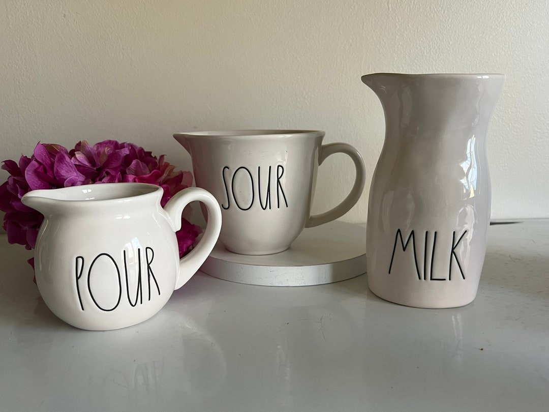 Variety of Rae Dunn Serving Pieces Pour, Sour Sold Individually - Etsy