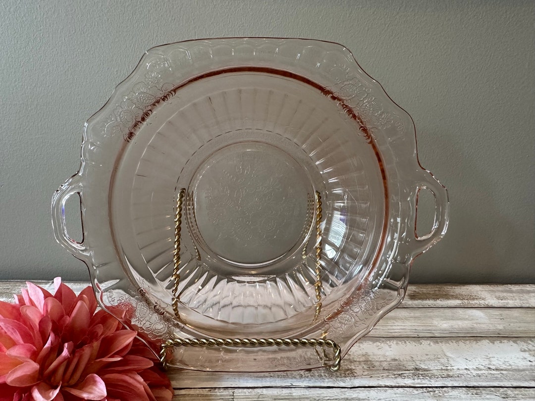 Depression Pink Glass - Anchor Hocking - Mayfair Pink - Oval Vegetable ...