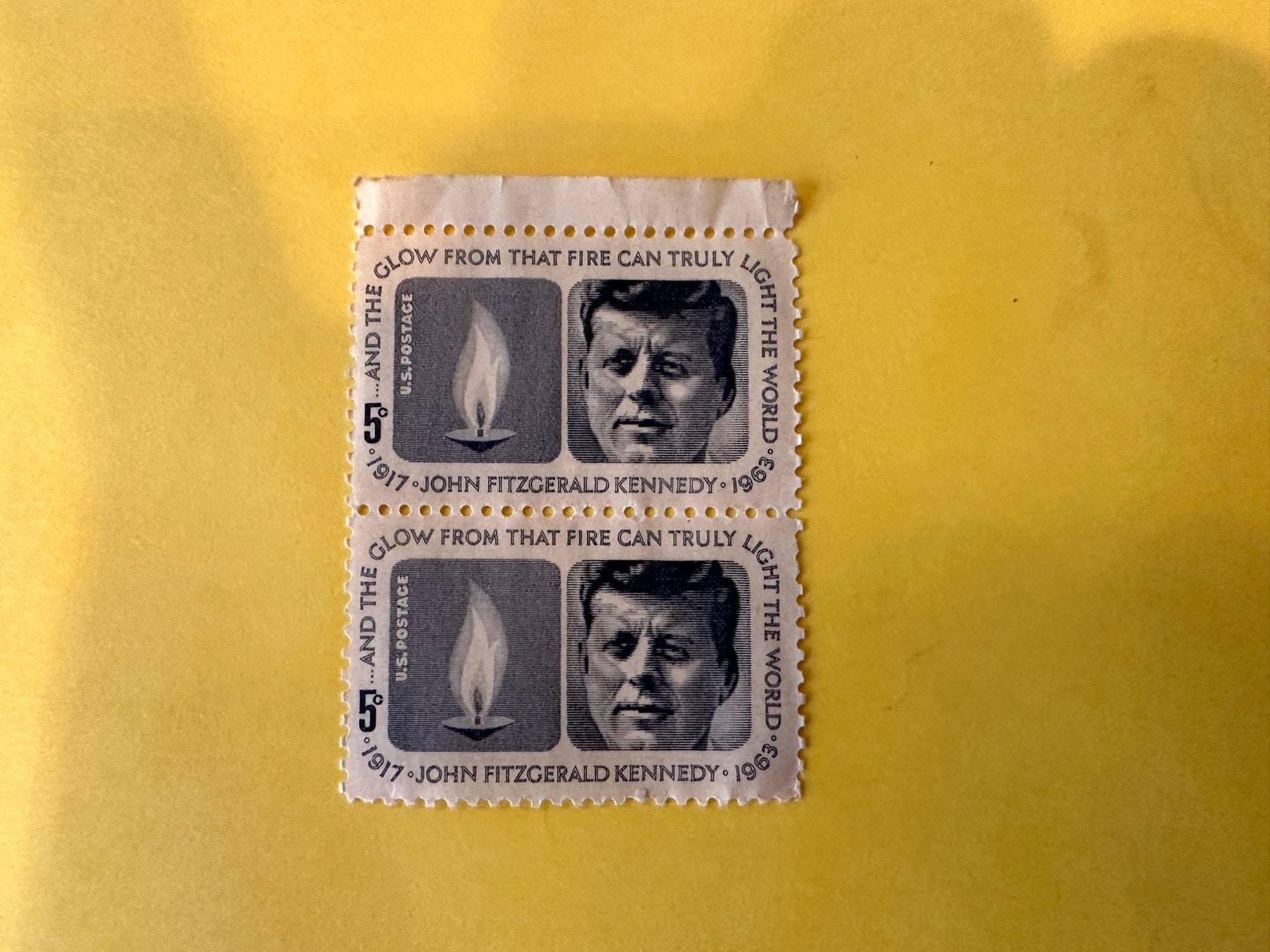 Vintage - John F. Kennedy - 1963 - US Postage Stamps - Lot of 32 - 5 ...