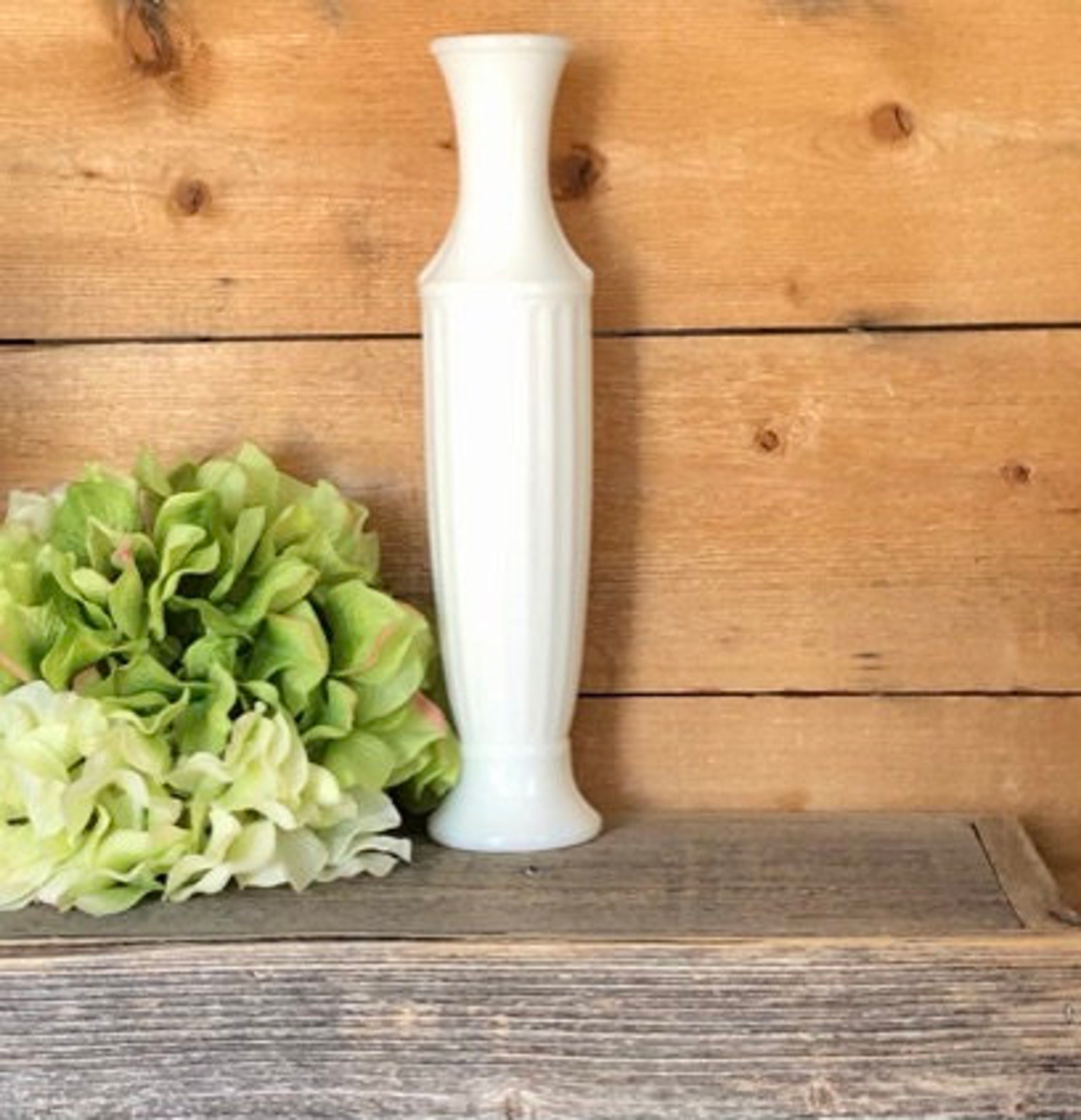 Tall Narrow Urn Style Milk Glass Bud Vase 3 Available - Etsy