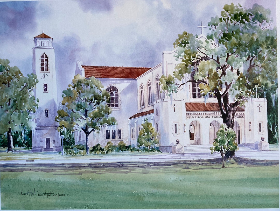 Citadel Carillon Tower and Summeral Chapel. Military College of South ...