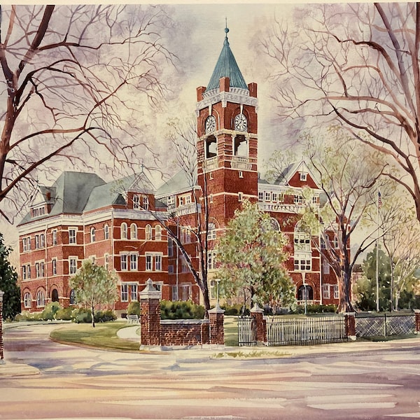 Tillman Hall Painting - Etsy