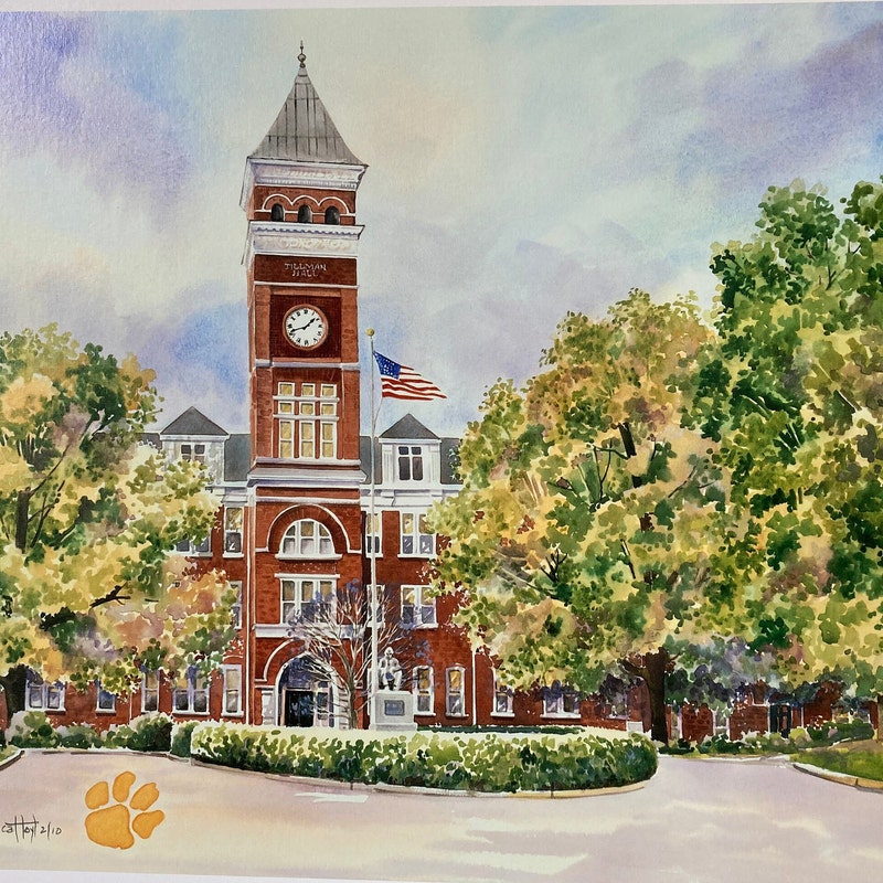 Clemson Sign - Etsy