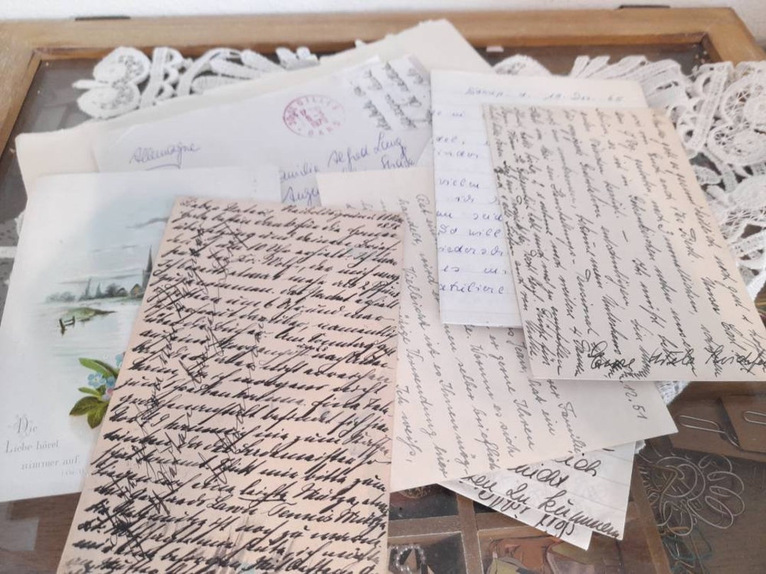 Vintage Letters/handwritten Letters From 1900 - Etsy UK
