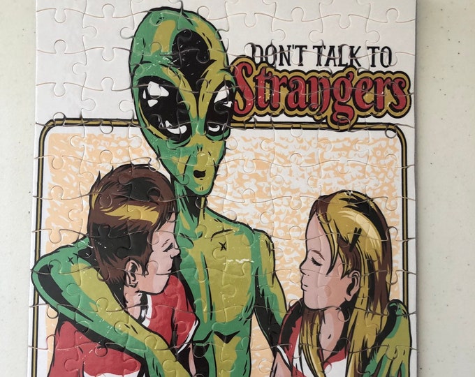 Alien Puzzle Puzzle Funny Puzzle 120 Pieces Puzzle for Adults Puzzles ...