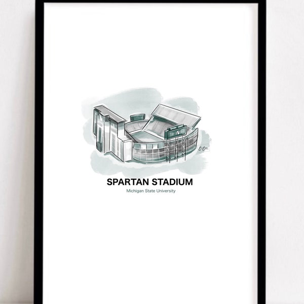 Spartans Stadium Svg - Etsy