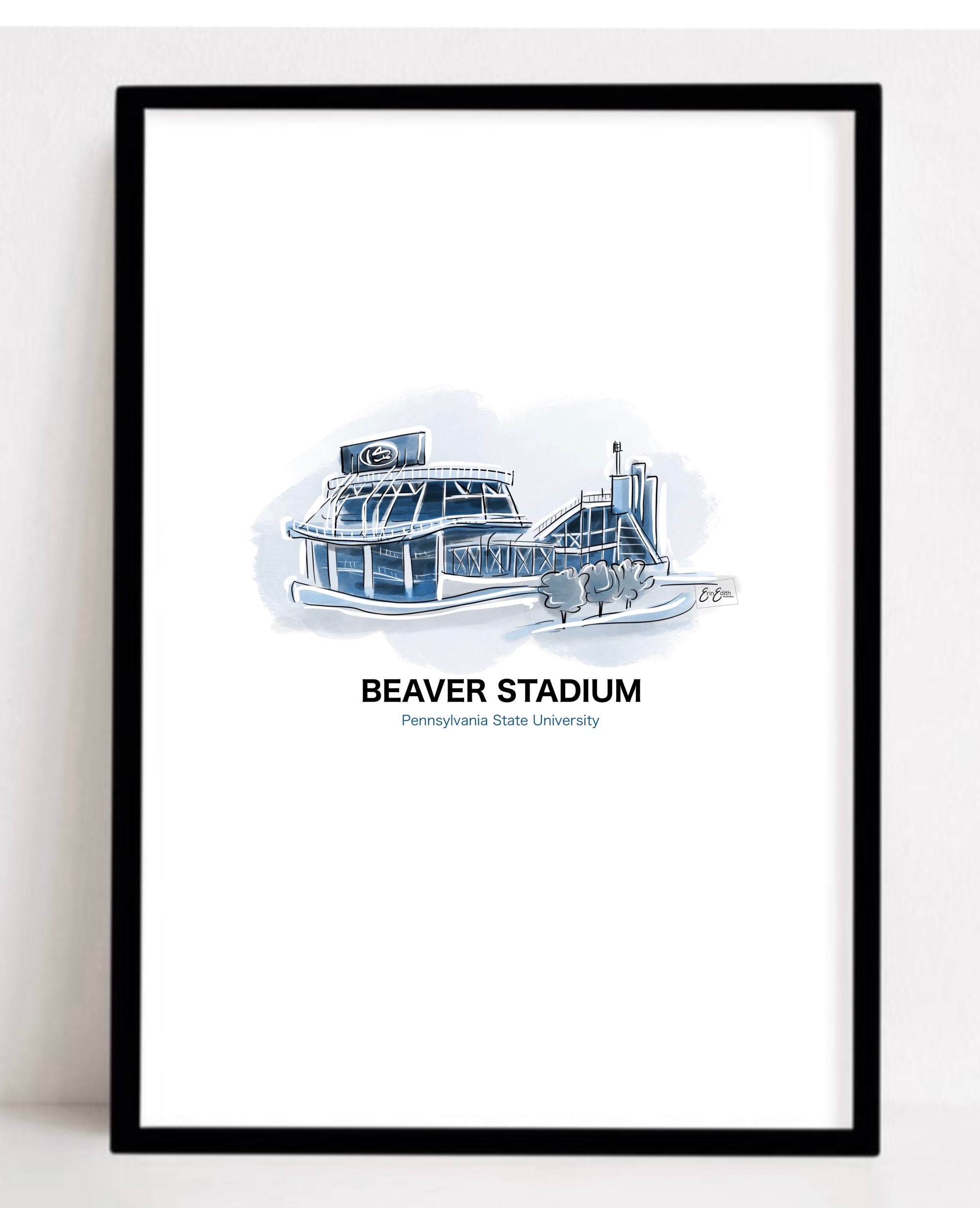 Beaver Stadium Print / Penn State University / Nittany Lions - Etsy