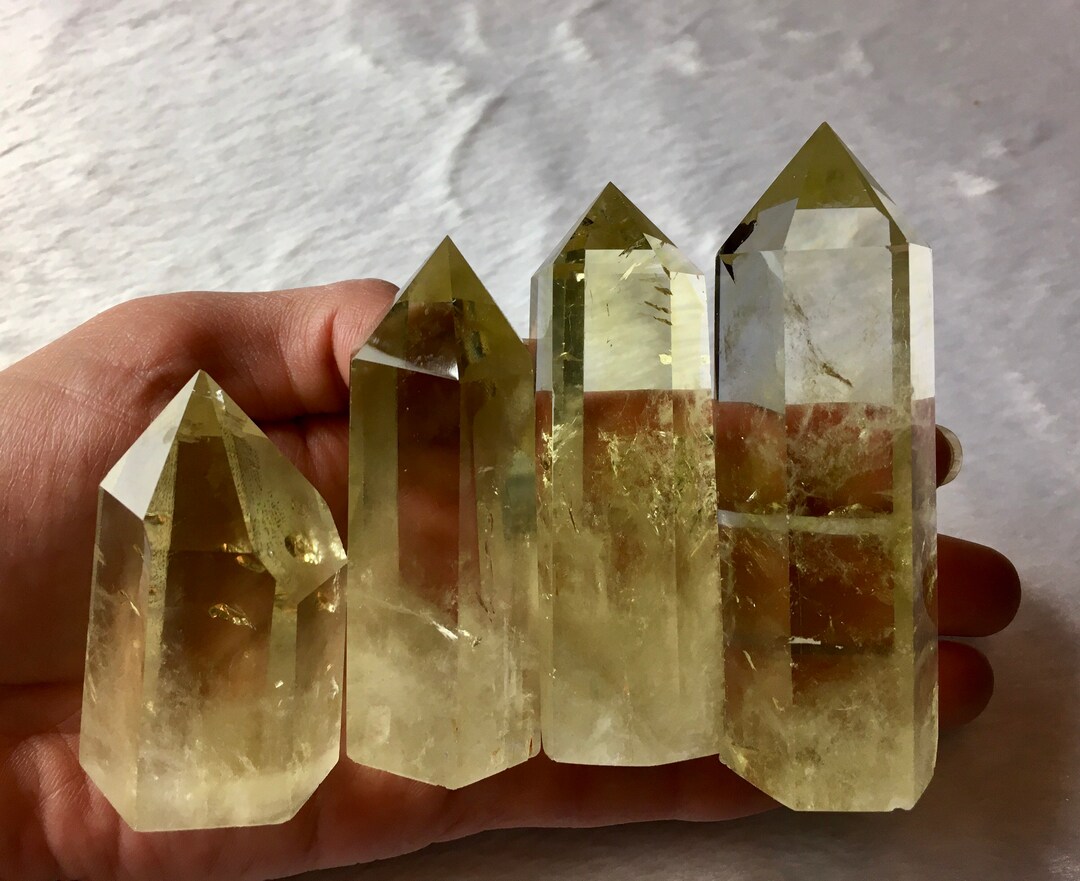 Quartz Crystal Point Tower: Natural Healing Stone - Etsy