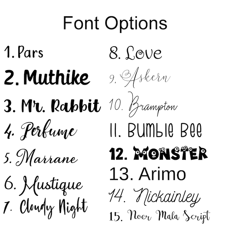 Custom Text Decal Permanent Vinyl Decal for Smooth Surfaces | Etsy