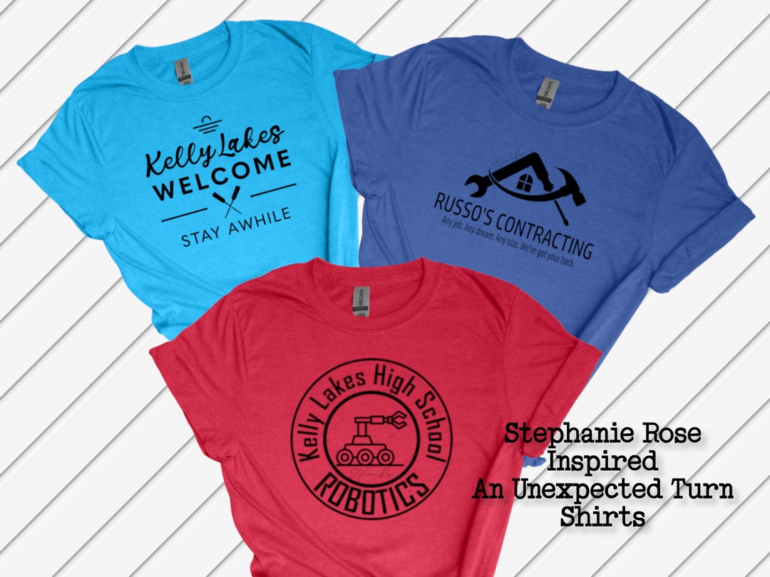 Stephanie Rose Inspired an Unexpected Turn Shirts, Bookish Graphic ...
