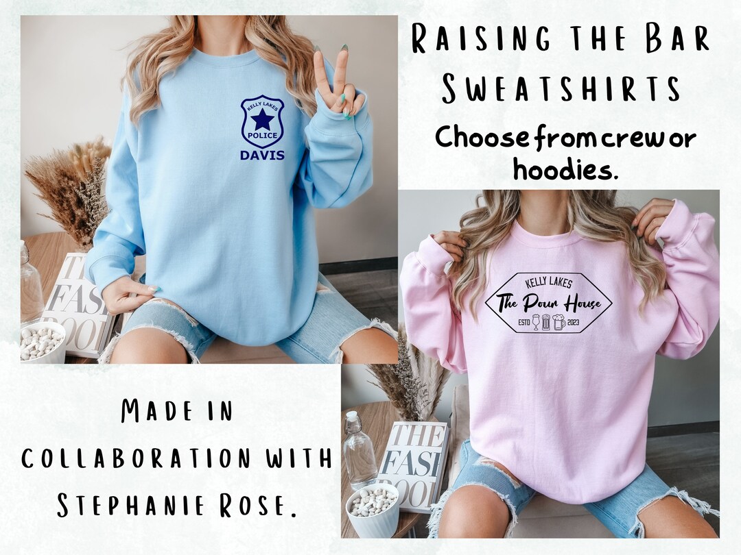 Stephanie Rose Inspired Raising the Bar Sweatshirts for Readers, Book ...