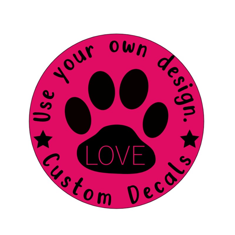 Custom Decals - Etsy