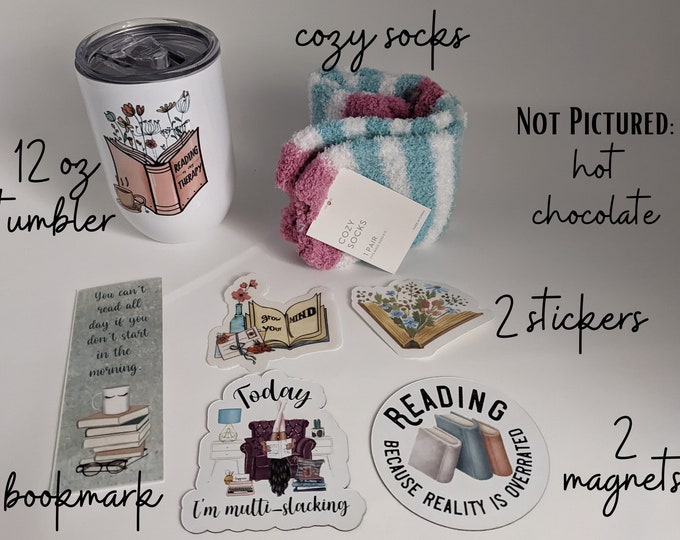 Reader Gift Box, Pamper Box for Readers - Etsy