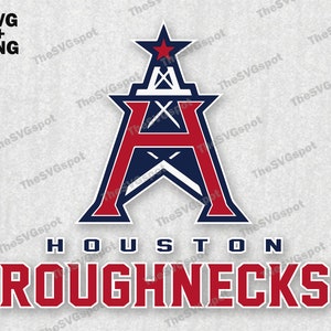 Houston Roughnecks SVG. XFL Football Team Logo and Cut File for Cricut ...