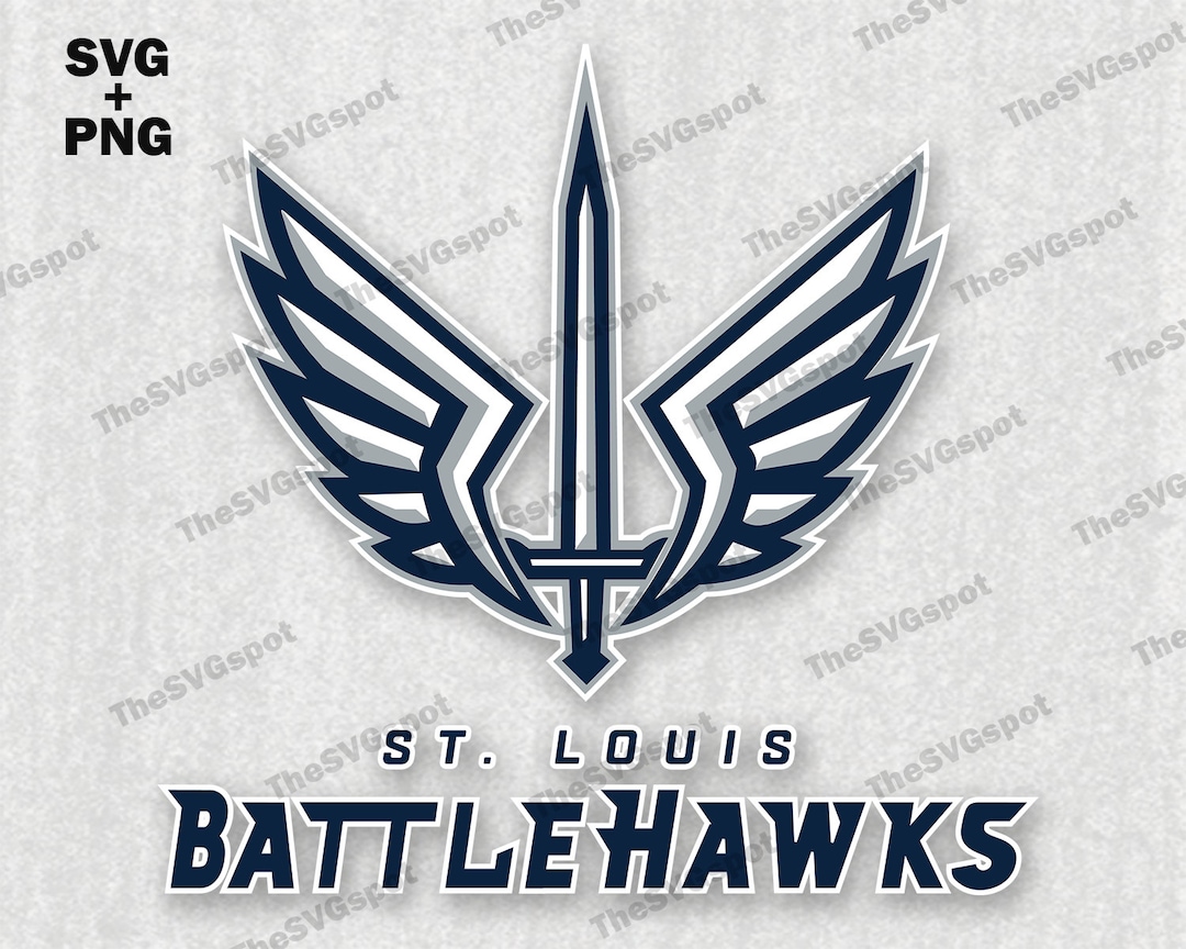 St Louis Battlehawks SVG. XFL Football Team Logo and Cut File for ...